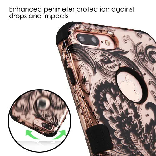 MyBat PRO TUFF Case 7 plus, 8 plus - Phoenix Flower – iStore